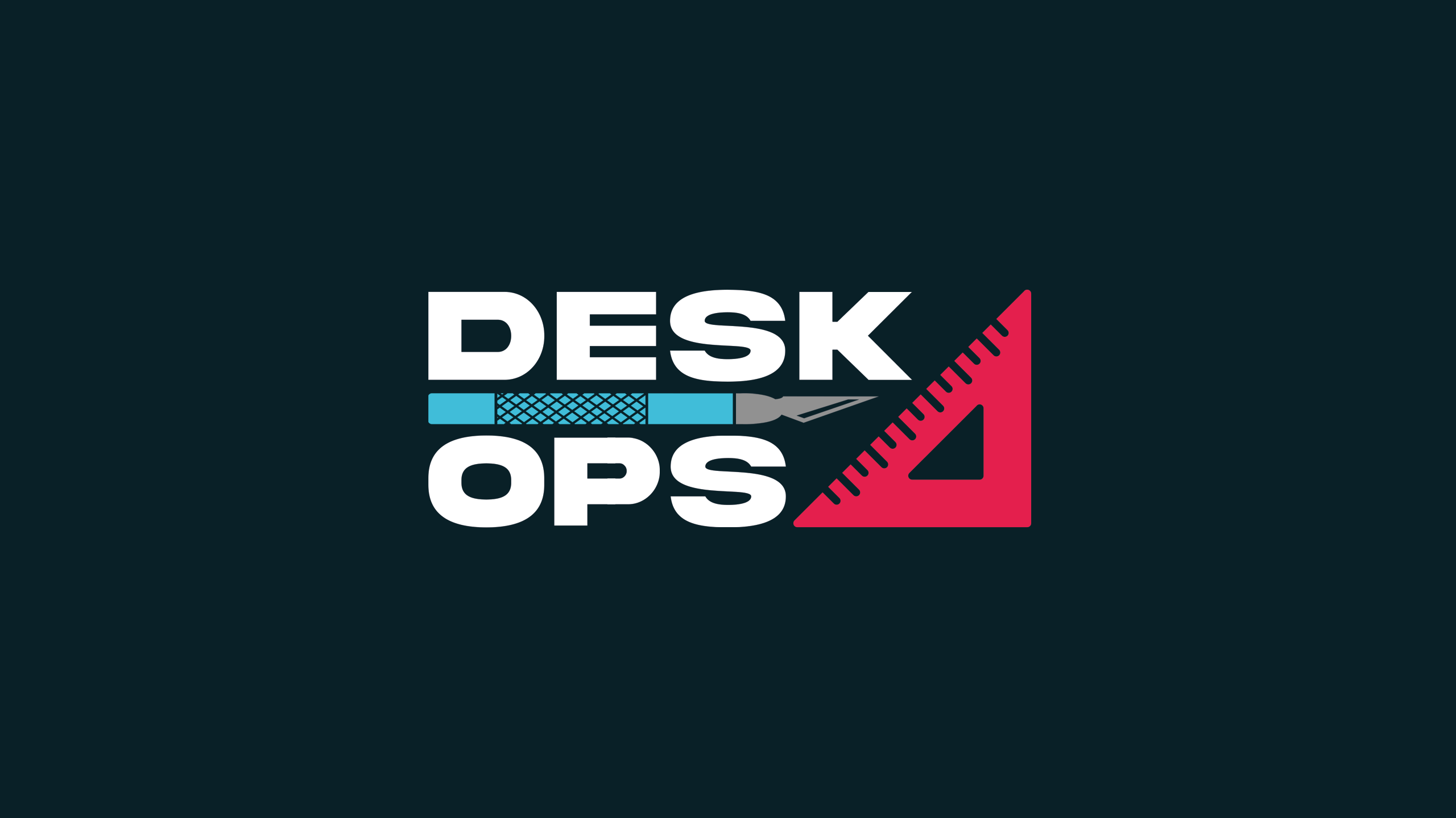 Holographic Sticker "Desk-Ops Logo" | Sticker0001